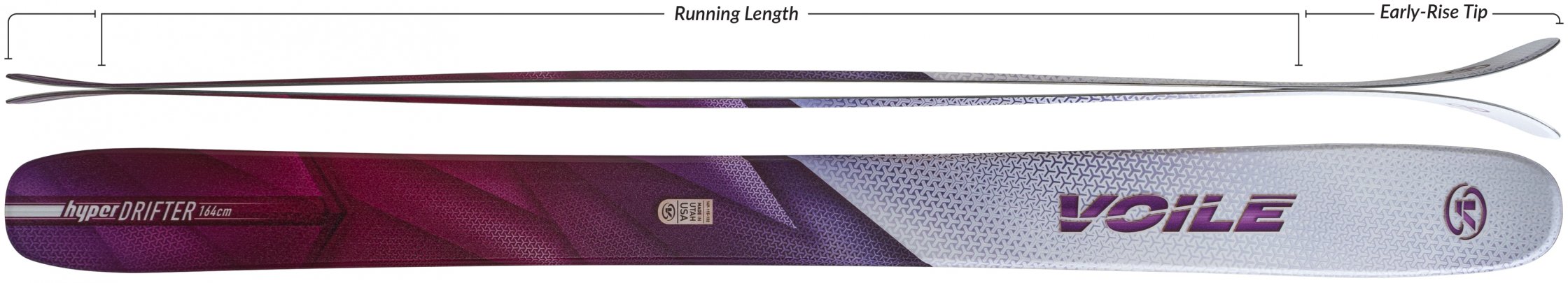 Voile Hyper Drifter Ski - Women